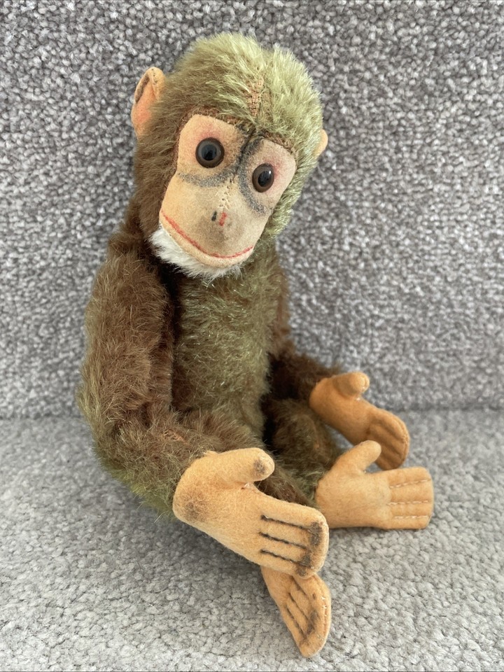 Antique Vintage Steiff Jocko Mohair Monkey Chimpanzee Soft Toy Teddy Bear Pal | eBay UK