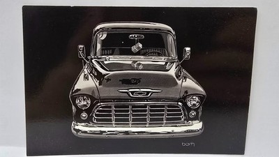 Vintage 1993 Postcard KENT BASH ’55 CHEVY PICK-UP Truck American ...