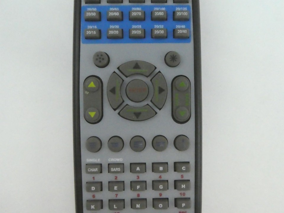 Medtronic Solan B-VAT PC Visual Acuity System Remote Control | eBay