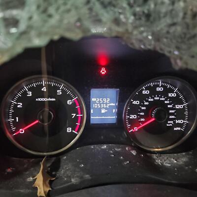 SUBARU FORESTER Speedometer (cluster), MPH (US market), 2.5L, w/o pre ...