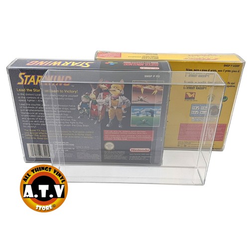 Game Box Protectors / Case / Display Box For SNES N64 Game Super ...
