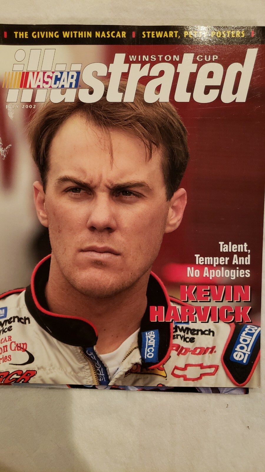 NASCAR Illustrated Magazine Kevin Harvick July 2002 | eBay