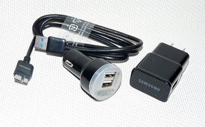 New Samsung Galaxy Note 3 S5 Wall & Car USB Charger,USB Data Cable 3ft ...