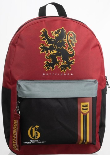 Harry Potter Gryffindor Backpack with Hogwarts at Night Pin - Wizarding ...