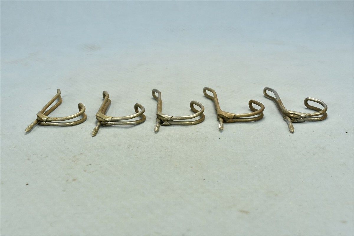 Vintage Twisted Wire Coat Hooks