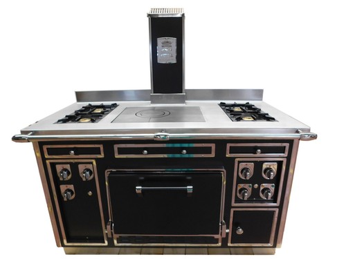 Molteni Custom Stove (Matte Black). Handmade in France. Brand New. (La ...
