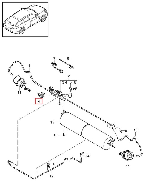 Porsche OEM 12-16 911 Transmission Oil Cooler-valve 7PP906283F for sale ...