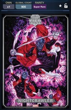 2019 Flair Marvel - Nightcrawler Cards