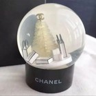 CHANEL Snow Globe Dome White Christmas Tree VIP customer Limited ...