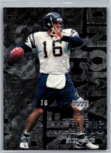 RYAN LEAF 2000 Upper Deck Black Diamond Football Card #98 San Diego ...