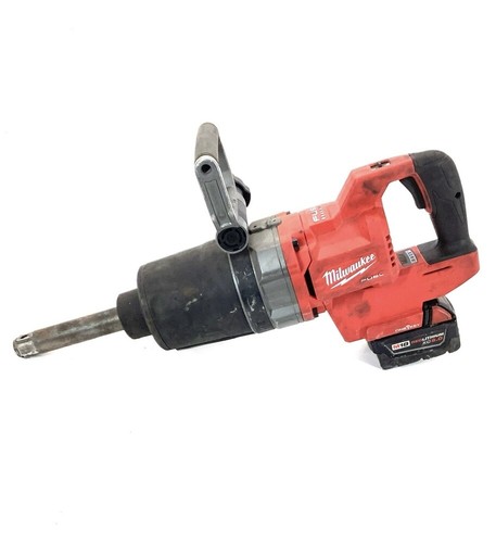 Milwaukee 2869-20 M18 1" Drive Extended Anvil Cordless Impact Wrench ...