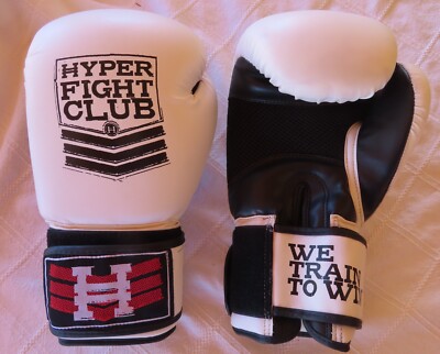 Hyper Fight Club 12 oz white sparring Gloves new in bag | eBay
