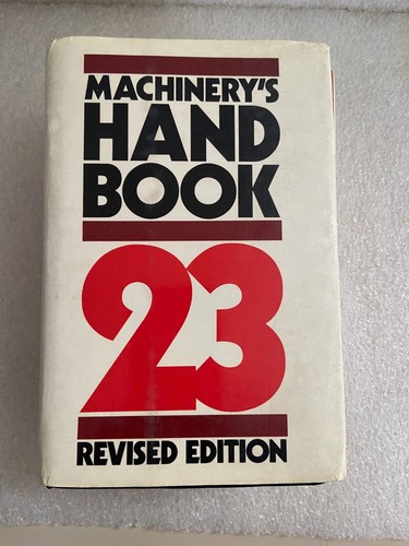 Book Machinery's Handbook Guide 23 Supplement Hardback Revised Edition ...