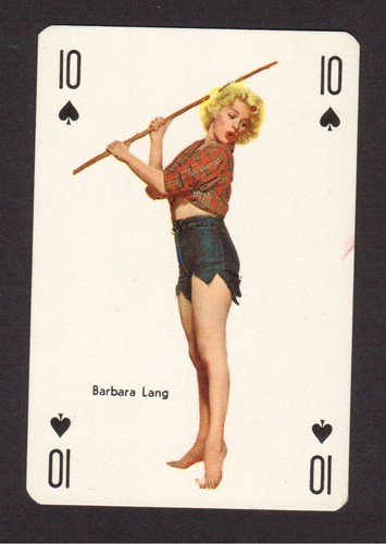Barbara Lang 1963 Scarce Dutch Gum Film Movie Pop Music Pin Up Playing ...