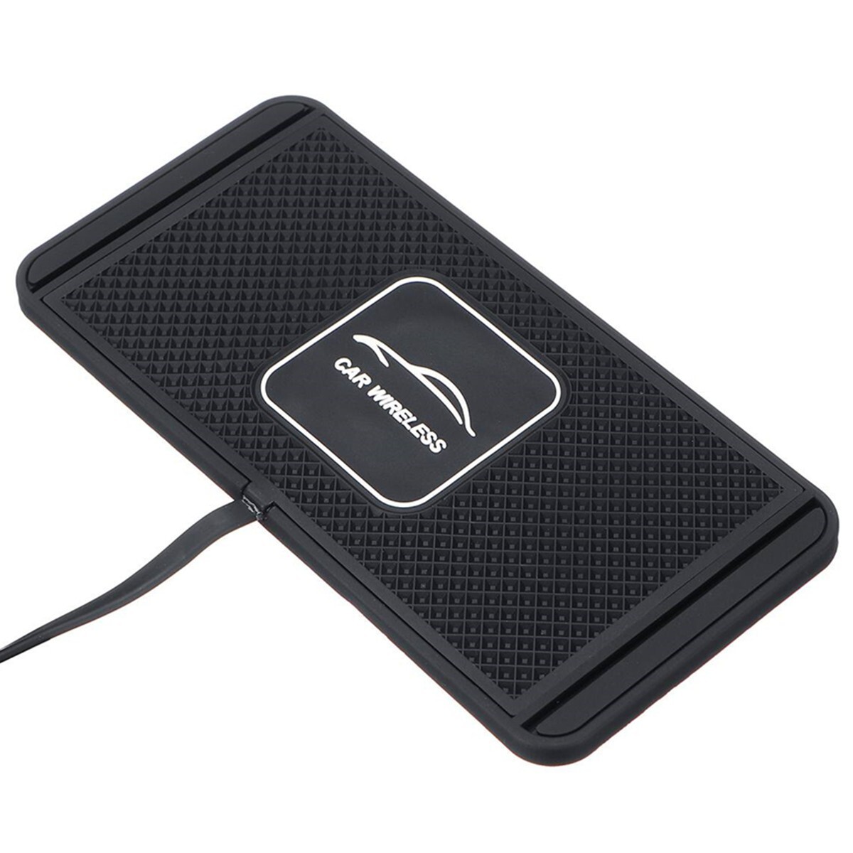 Car Wireless Charger Pad 10W Fast Charging Mat Dasboard Phone Holder ...