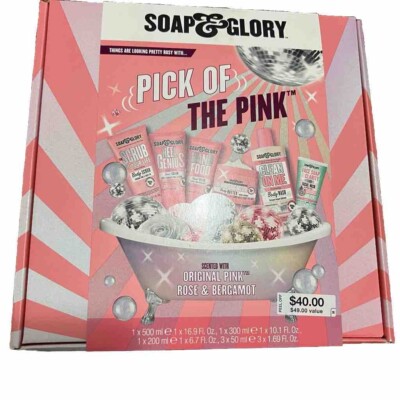 Gift Set Soap & Glory Pick of the Pink Gift Set 6 piece New Unopened | eBay