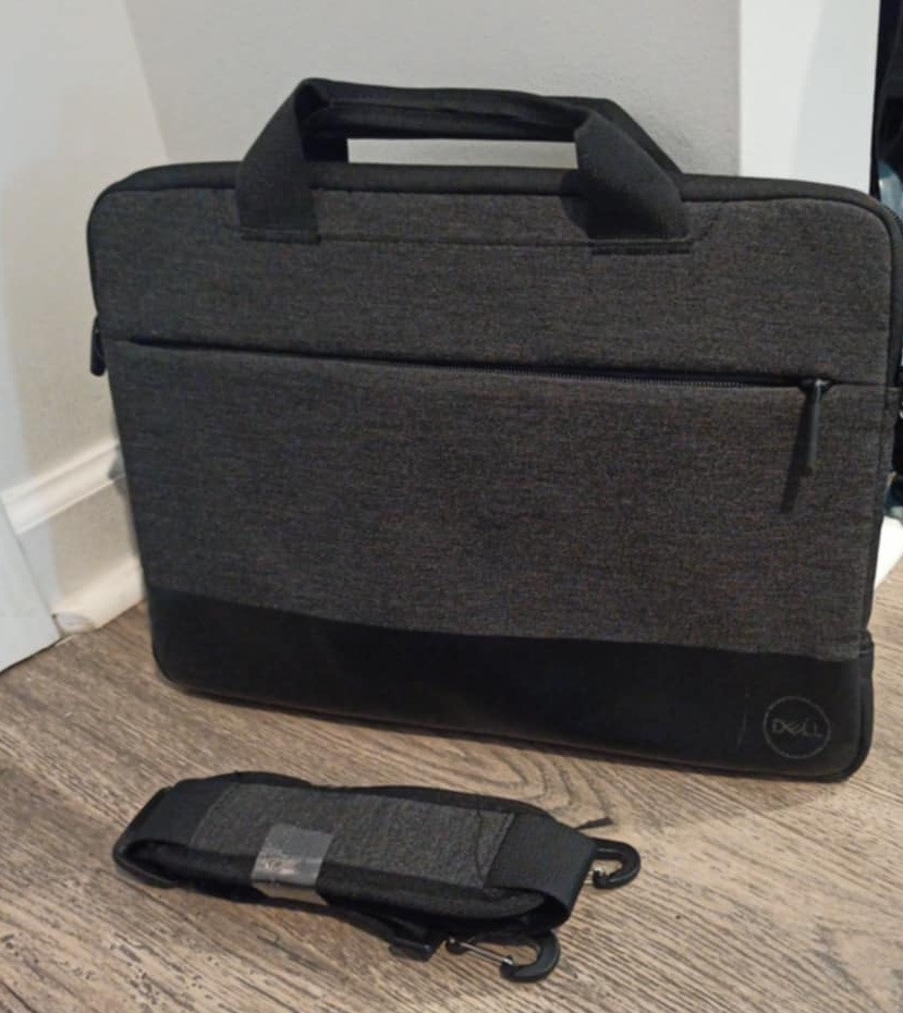 Dell Pro Sleeve 14" Laptop Case Sleeve Topload Briefcase wth Strap/pad ...
