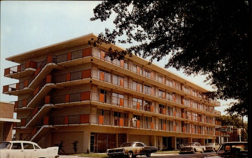 Decatur Alabama Downtowner Motor Inn 1950-60s cars unused vintage ...