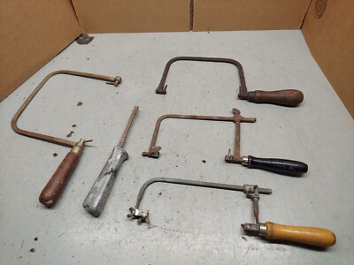 Vintage Hand Saws coping hack saw Jewelry Saw Hacksaw Craftsman Doniger ...