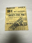 Flexco,190E,Belt Fasteners 25 Pack 20001 Steel | eBay