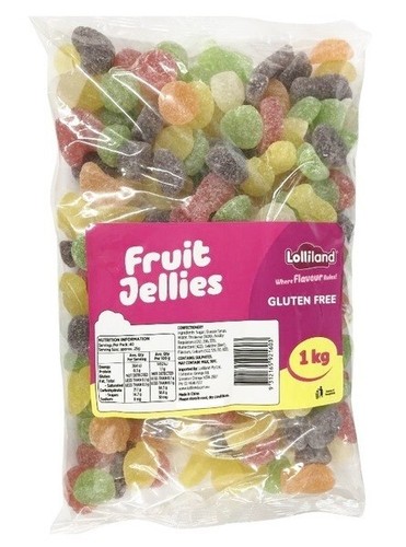 1KG FRUIT JELLIES SOFT JUBES COLOURFUL LOLLIES LOLLILAND | eBay Australia