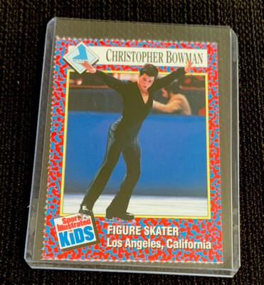 CHRISTOPHER BOWMAN ROOKIE RC USA Ice Skating Sports Illustrated for Kids SI NM+ | eBay