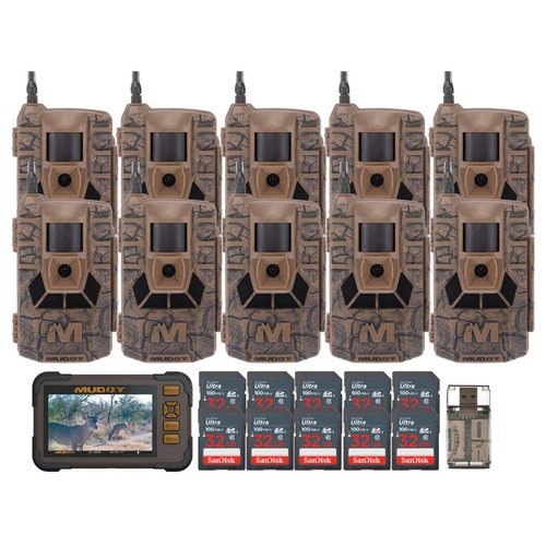Muddy Matrix 36MP Imaging Cellular Trail Camera 10 Pack Bundle ...