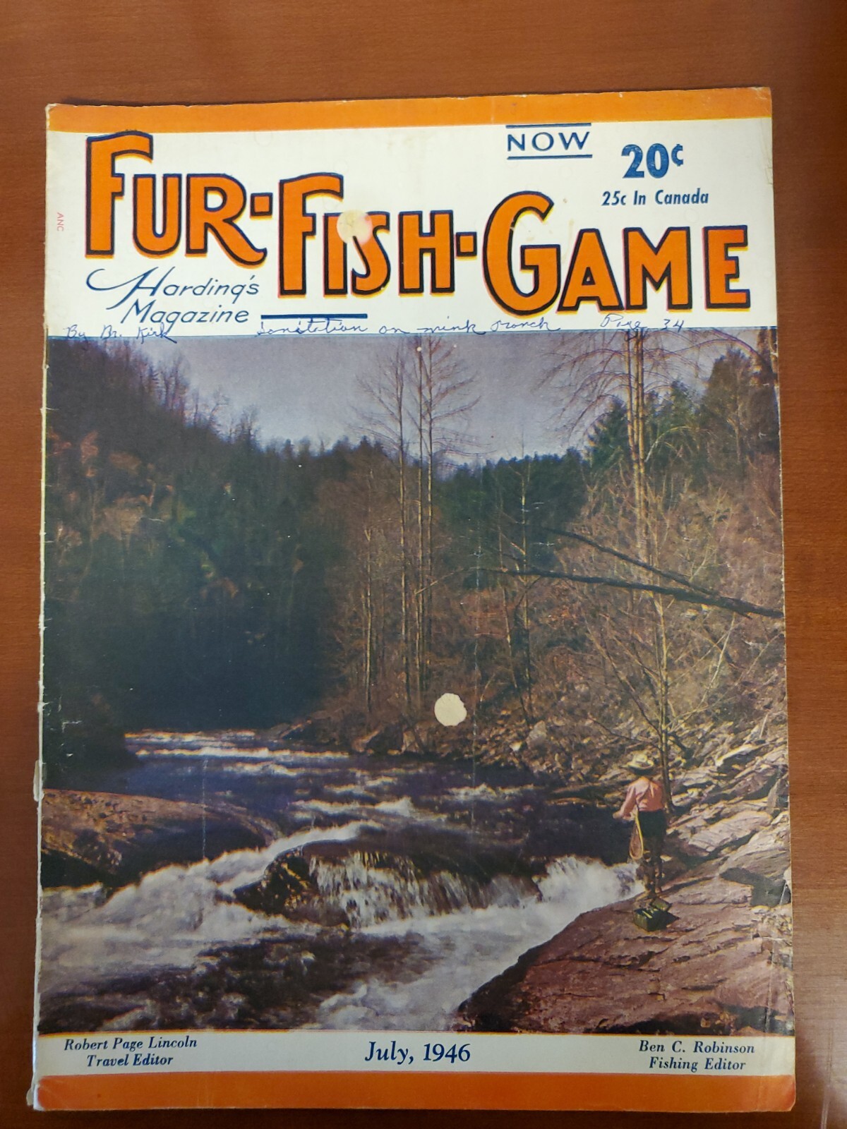 Vintage Fur Fish Game Hunting Magazine July 1946 | eBay