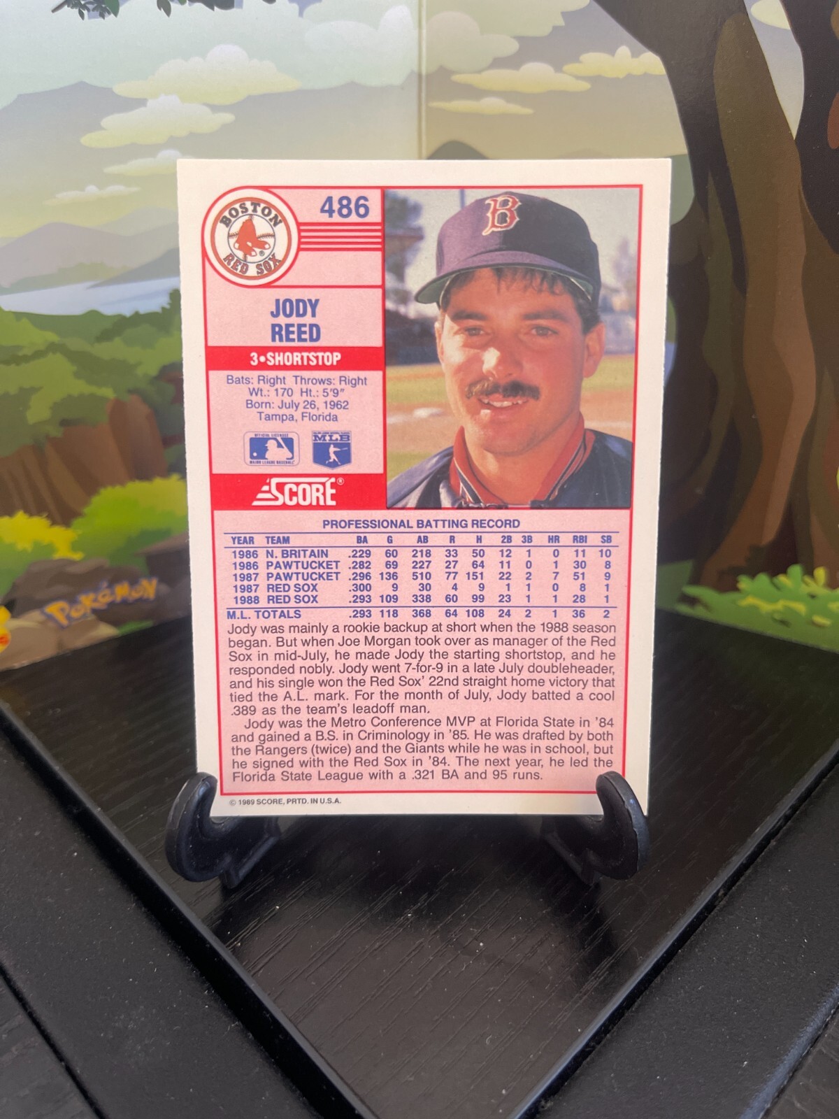 1989 Score Jody Reed #486 Baseball Card | eBay