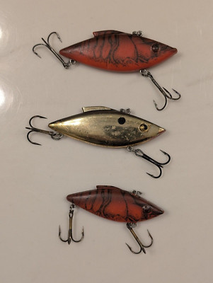 LOT OF 3 BILL LEWIS RATTLE TRAPS | eBay