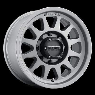 Method MR704 HD 17x9 18mm Offset 8x170 130.81mm CB Titanium Wheel | eBay