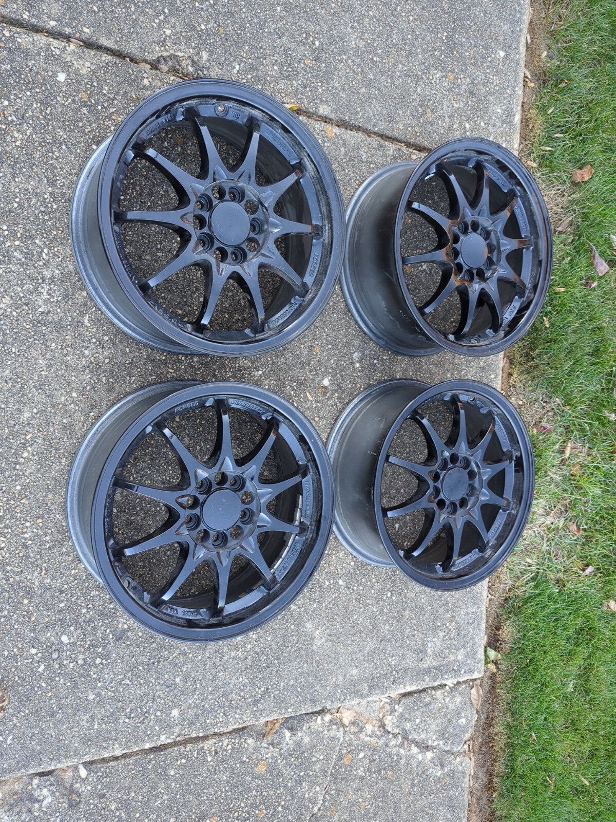 AUTHENTIC VOLK CE28 15x6.5 + 43 5x100 Wheels 15" Rims | eBay