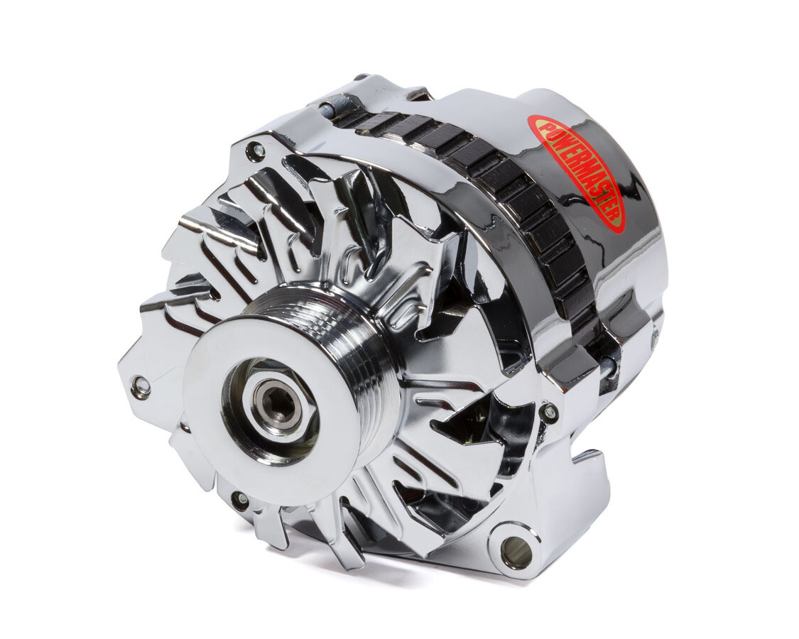 Powermaster 37461 Cs130 Fits Gm 140A Chrome Alternator Alternator ...