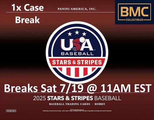 Patrick Crotty 2025 Panini Stars & Stripes Baseball 1x Hobby Case Break ...