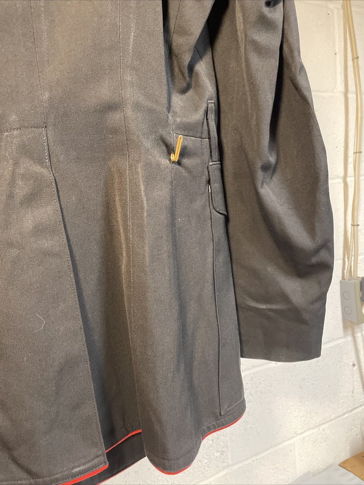 1980 Era USMC Uniform Dress Blue Jacket Coat MC Poly Wool Tunic Marines ...