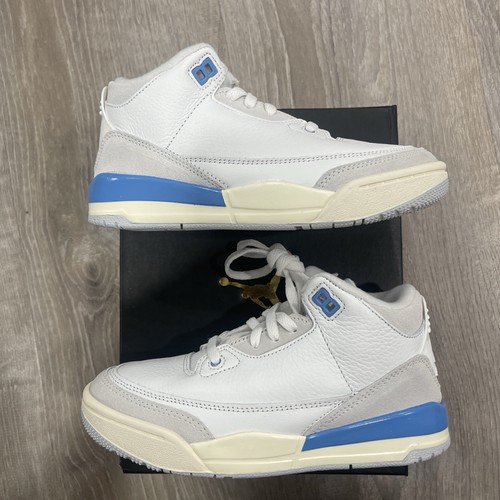 Jordan 3 Retro(PS) White/Hydrogen Blue | eBay