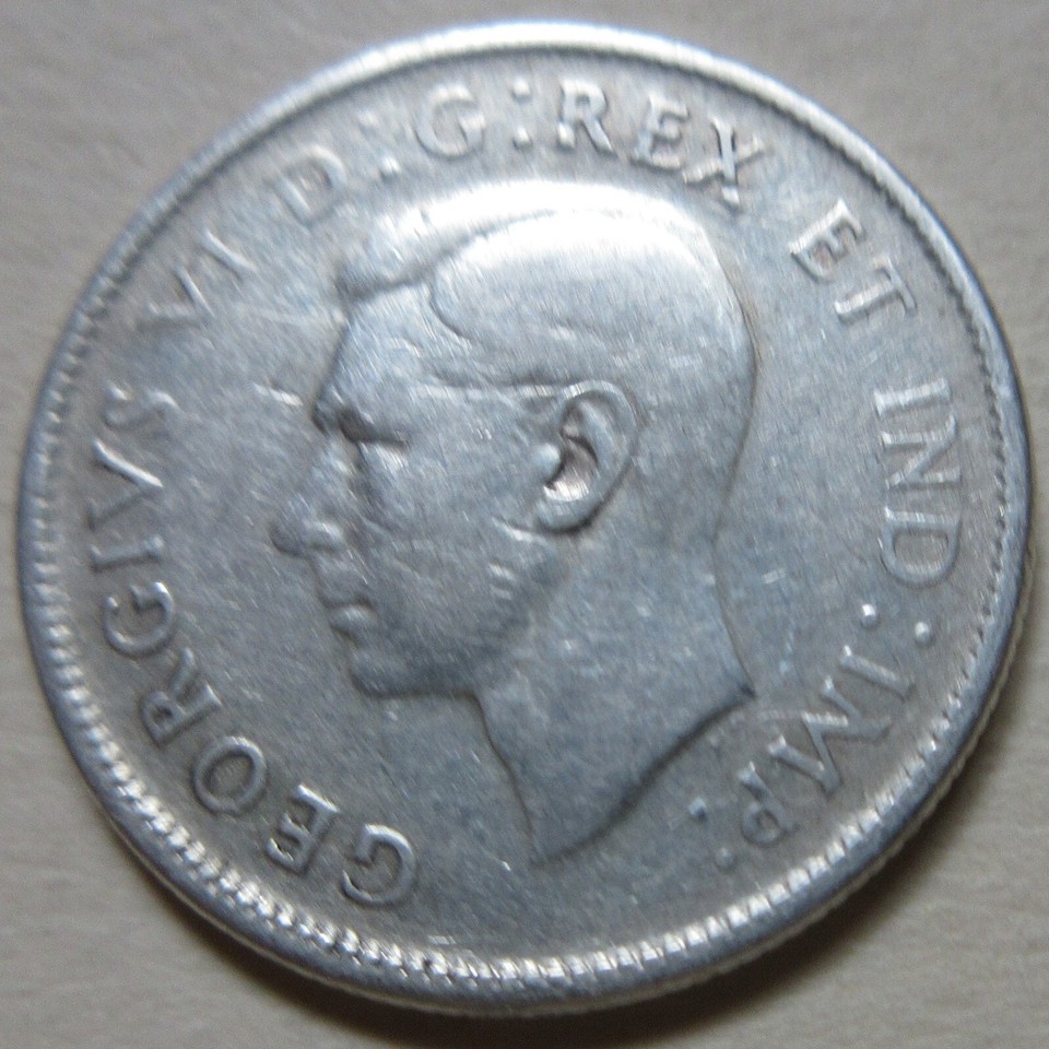 1947 dot Canada Silver Twenty-Five Cents Coin. Key Date Quarter 25 ...