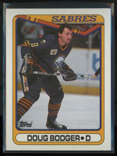 1990-91 Topps Doug Bodger Buffalo Sabres #282 | eBay