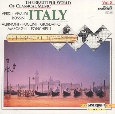 Classical Journey Vol. 8: Italy CD | eBay Australia