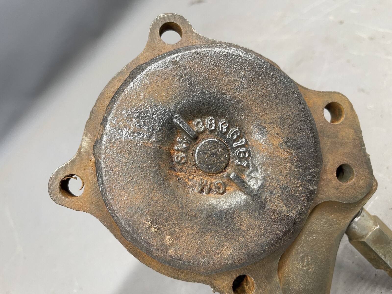 1941-1954 Chevy Truck Corvette BelAir Impala Water Pump 6 Cylinder 235 ...