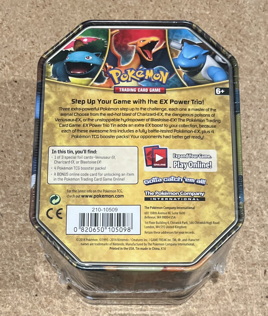 Blastoise Ex Tin