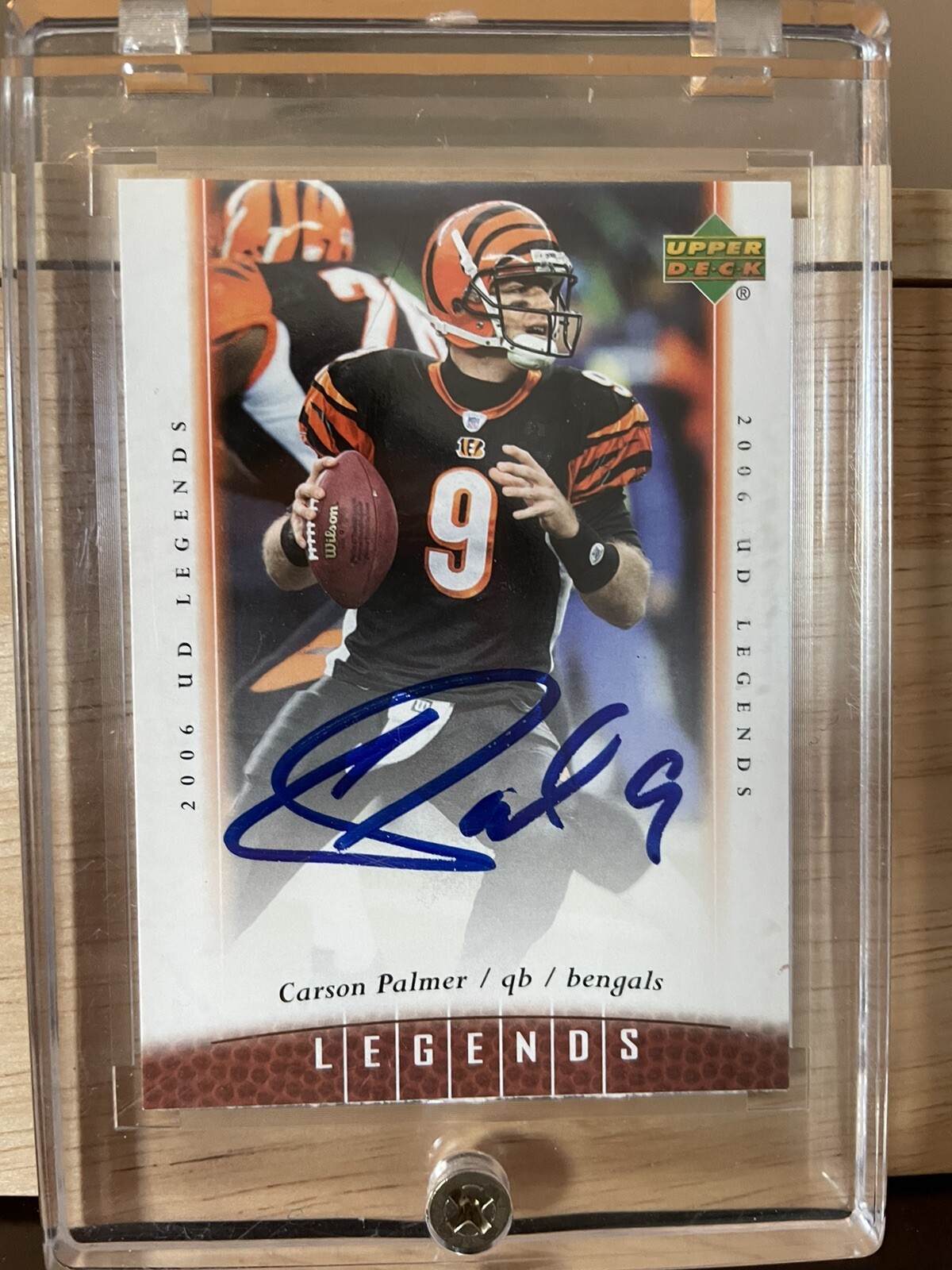 2006 Upper Deck Legends Football Carson Palmer Card #91 Autograph | eBay