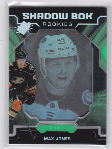 19/20 SPX..MAX JONES..SHADOW BOX..ROOKIES..# S-MJ..DUCKS..FREE COMBINED ...