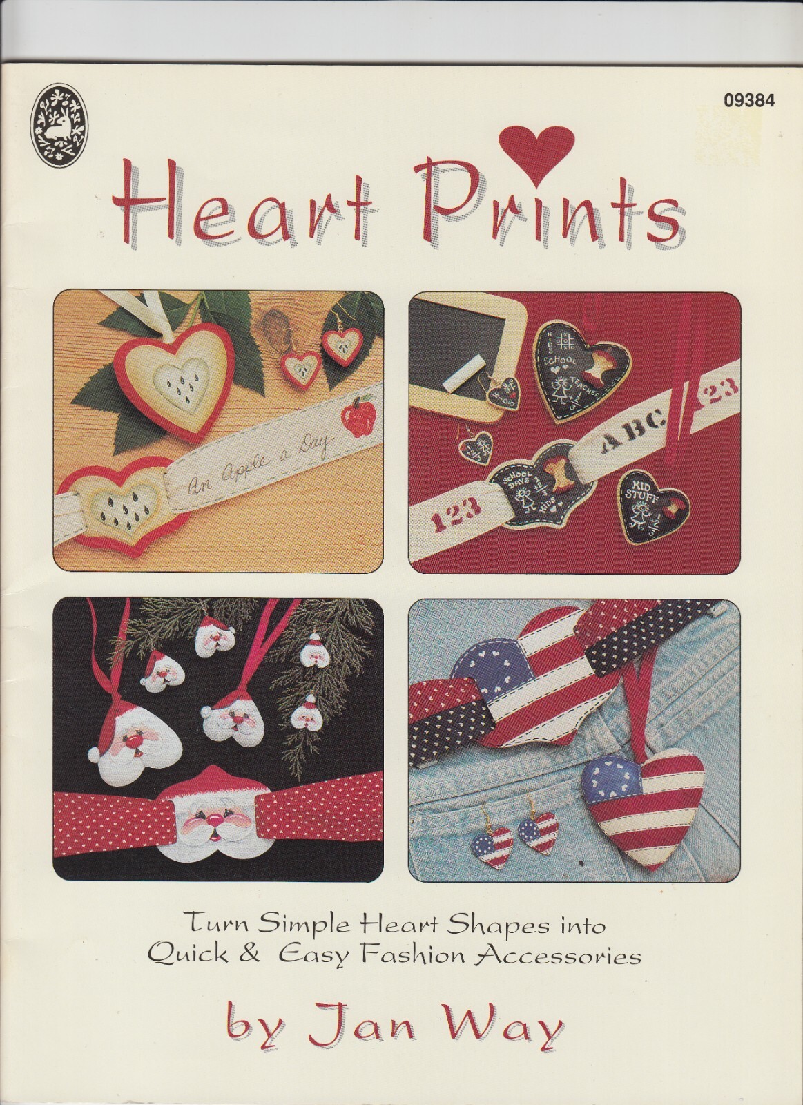 Heart Prints Decorative Painting Book Simple Shapes Fashion Accessories ...