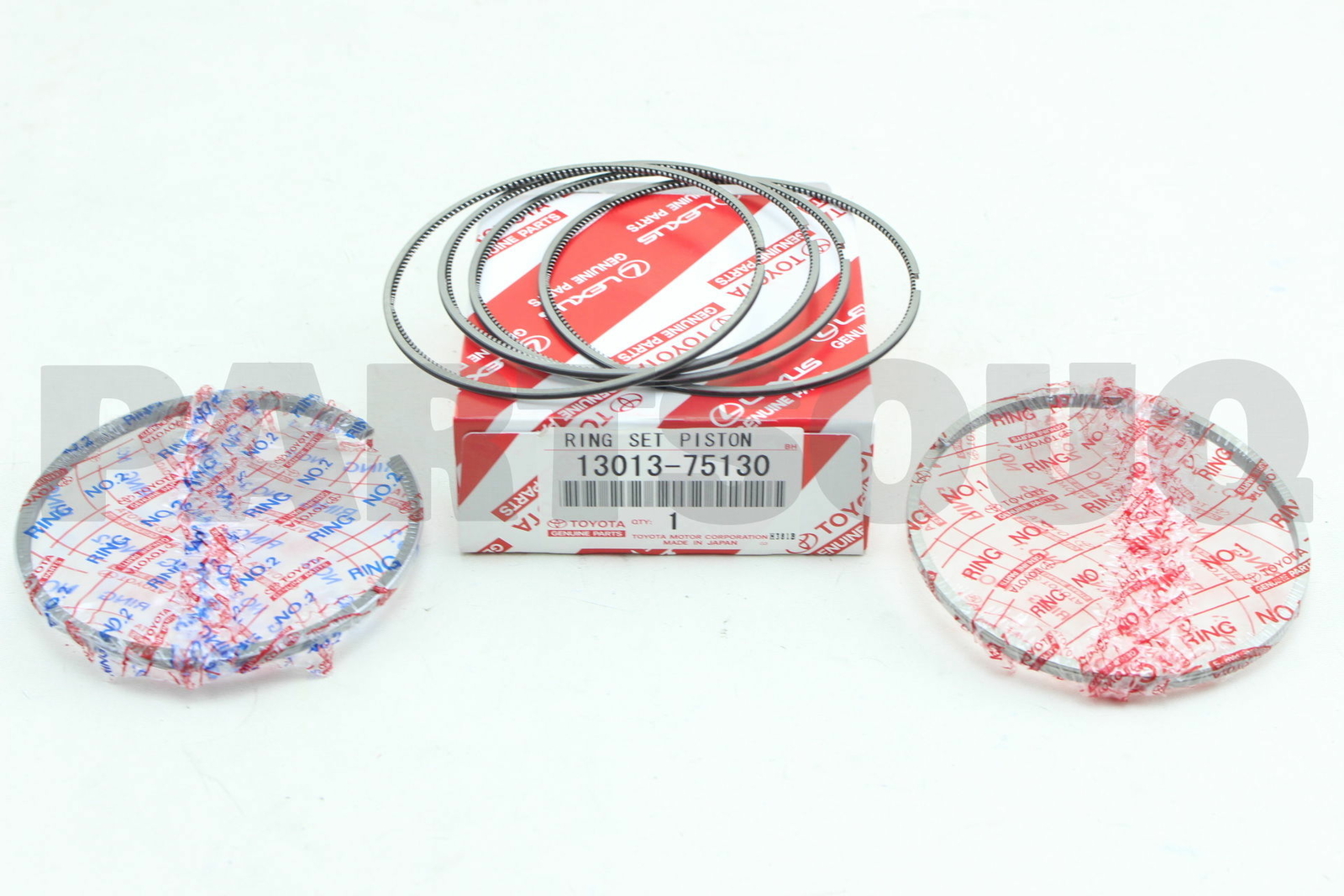 1301375130 Genuine Toyota RING SET, PISTON 13013-75130 | eBay