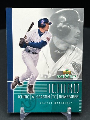 Ichiro Suzuki 2002 Upper Deck MVP #12 Seattle Mariners | eBay