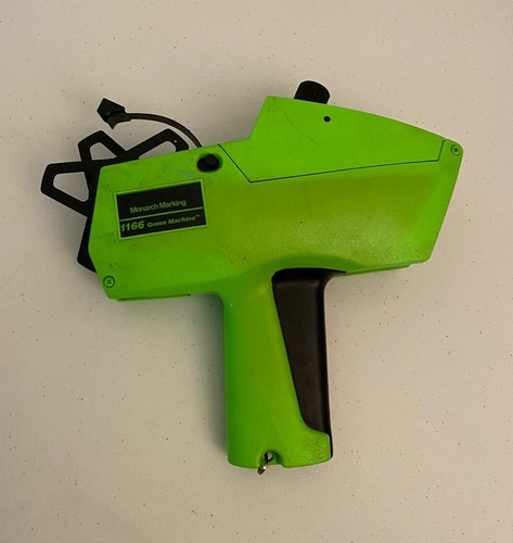 Monarch Marking 1166 Sticker Price Gun 6-Digit ‘Green Machine’ Rare | eBay
