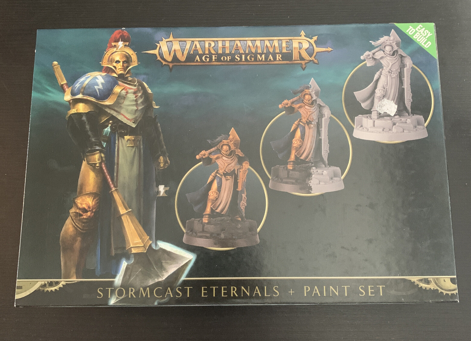 WARHAMMER AGE OF SIGMAR STORMCAST ETERNALS & PAINT SET Boxed New Open ...