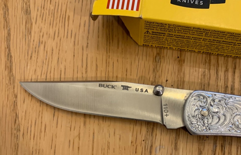 RARE BUCK 111 / 110 KNIFE NEVER USED IN BOX N11 | eBay
