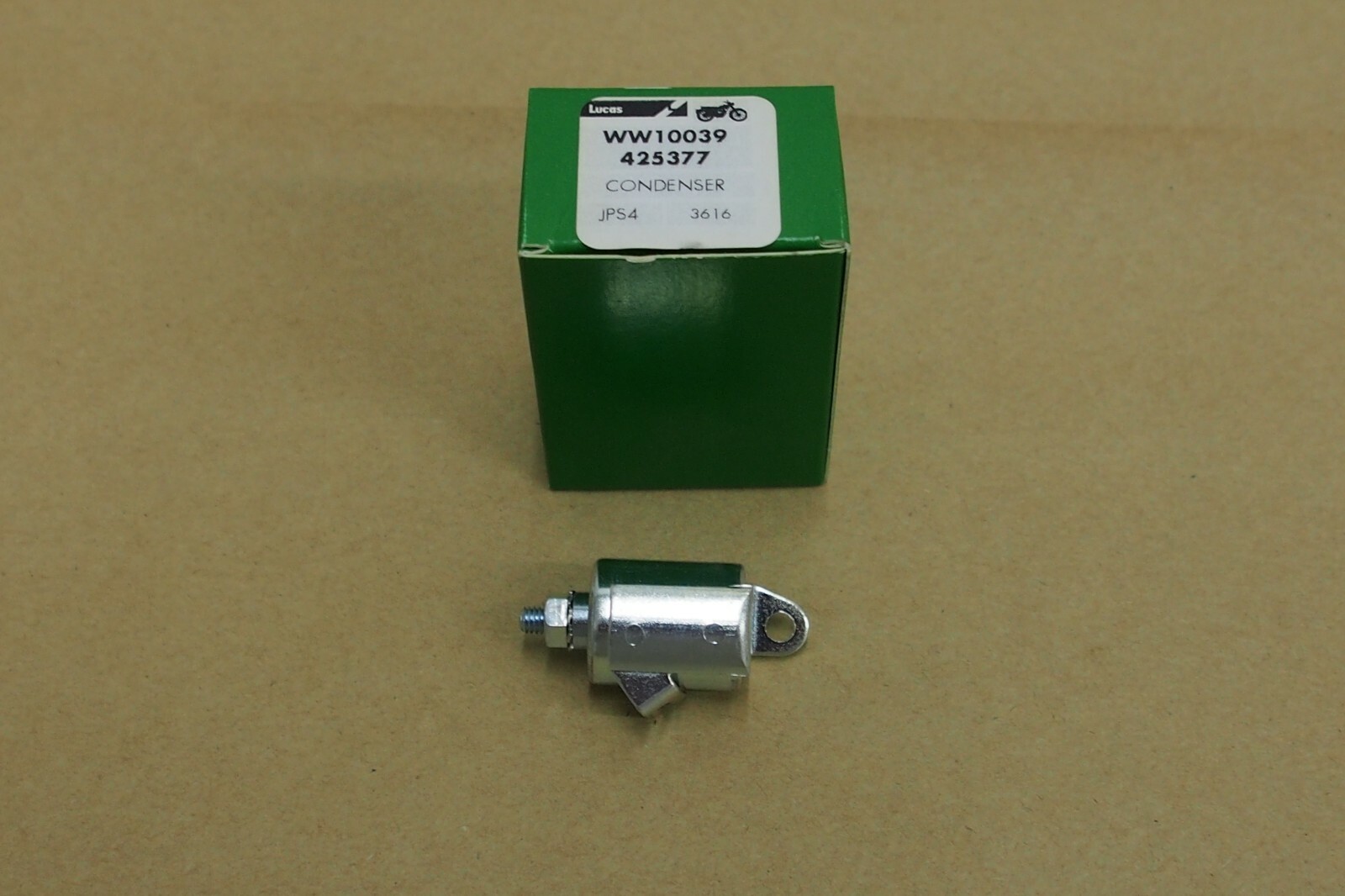 LUCAS 425377 CONDENSER TRIUMPH BSA SINGLES TWINS 4CA SIDE POINTS MODELS ...